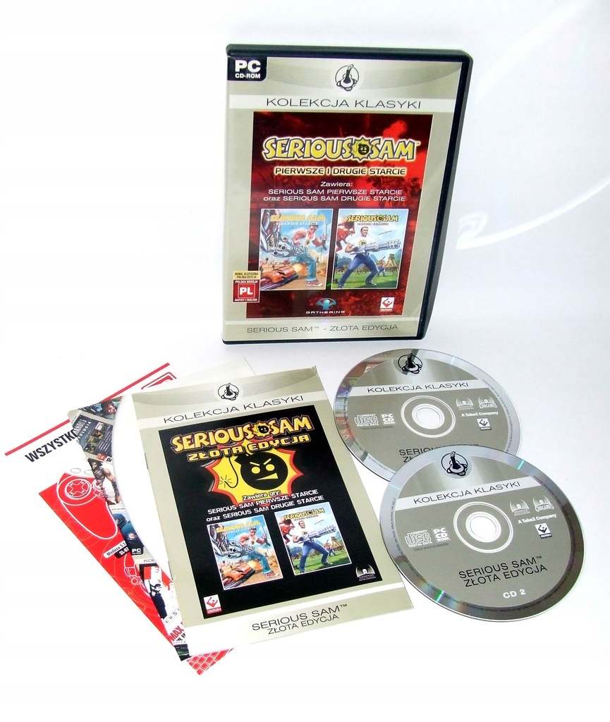 SERIOUS SAM Pierwsze i Drugie Starcie Złota [PL] - 12747952225 ...