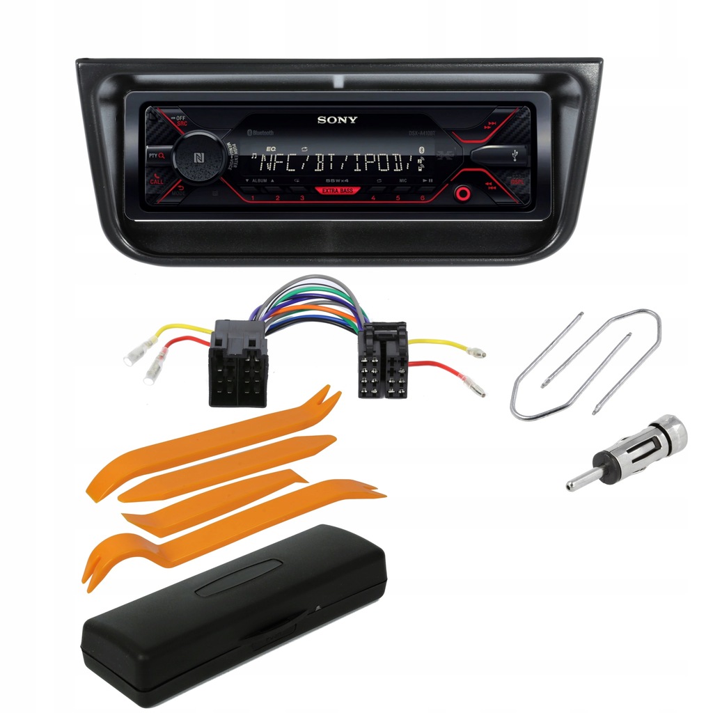 SONY DSX-A410BT RADIO BT USB PEUGEOT 406 - 12185816276 - oficjalne archiwum Allegro