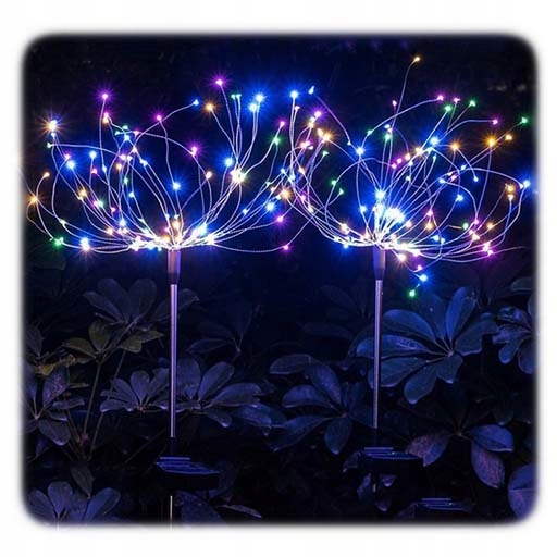 LAMPA SOLARNA OGRODOWA Dmuchawiec 150 ledów - 12124016920 - oficjalne archiwum Allegro