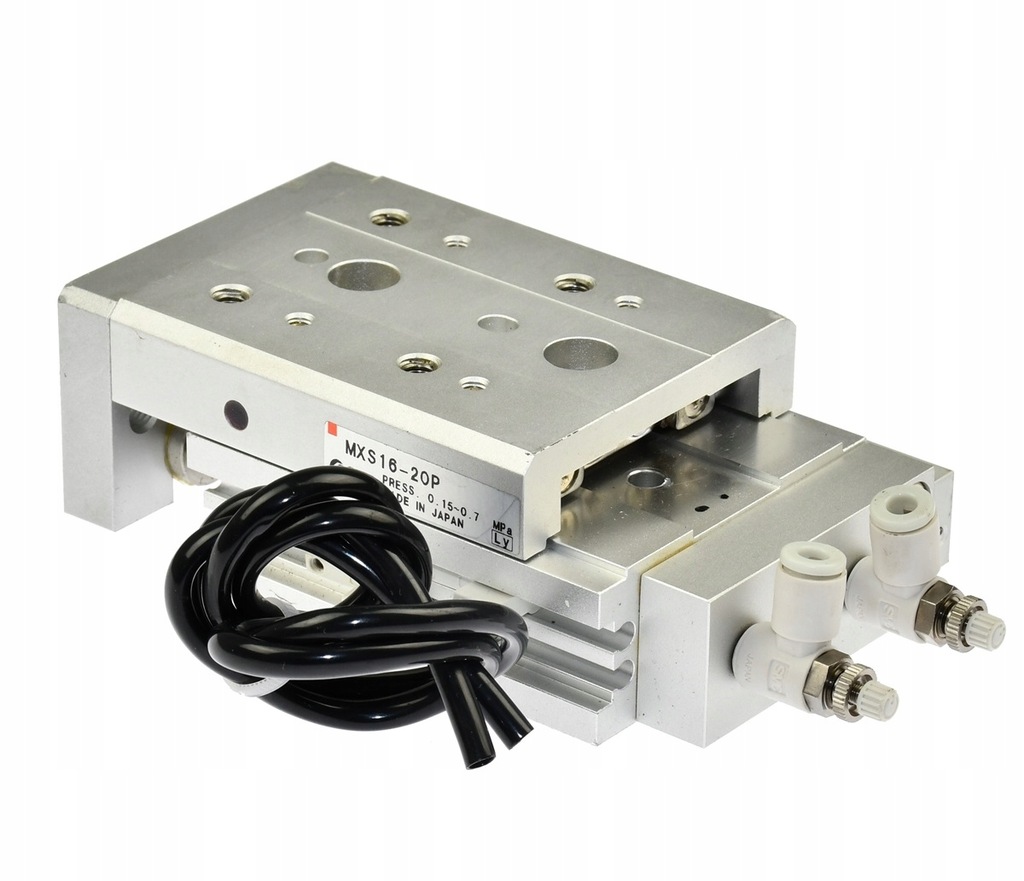 MXS16-20P Siłownik pneumatyczny z prowadnicą SMC - 12174026337 - oficjalne archiwum Allegro