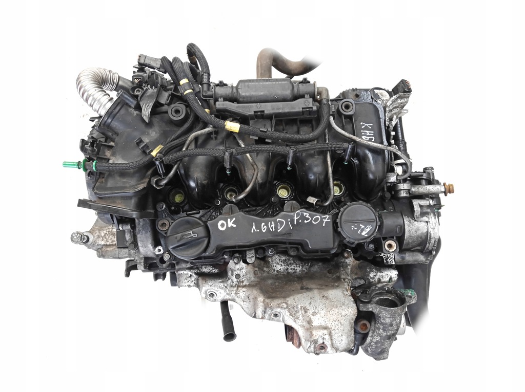 SILNIK PEUGEOT 307 1.6 HDI 9HX - 13230688486 - oficjalne archiwum Allegro