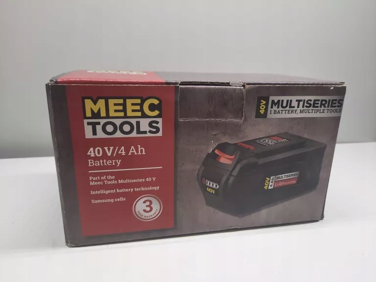 AKUMULATOR MEEC TOOLS 40V 4AH - 12278360816 - oficjalne archiwum Allegro
