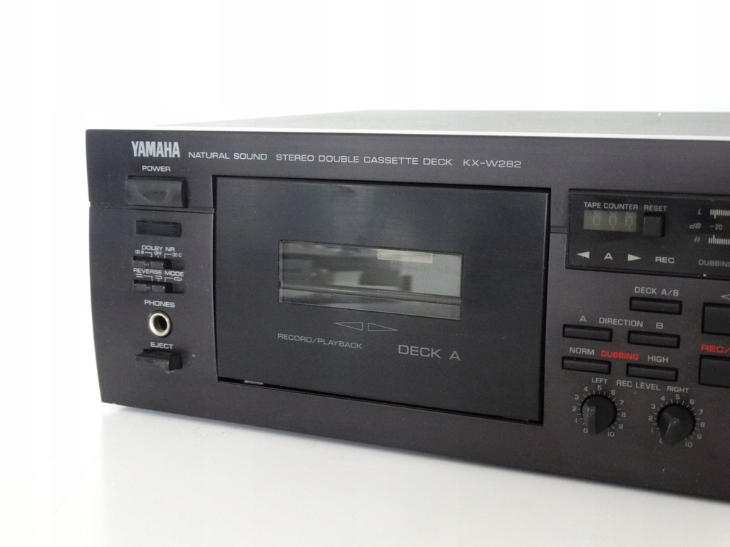 YAMAHA KX-W282 - MAGNETOFON - - 9082986840 - oficjalne archiwum Allegro