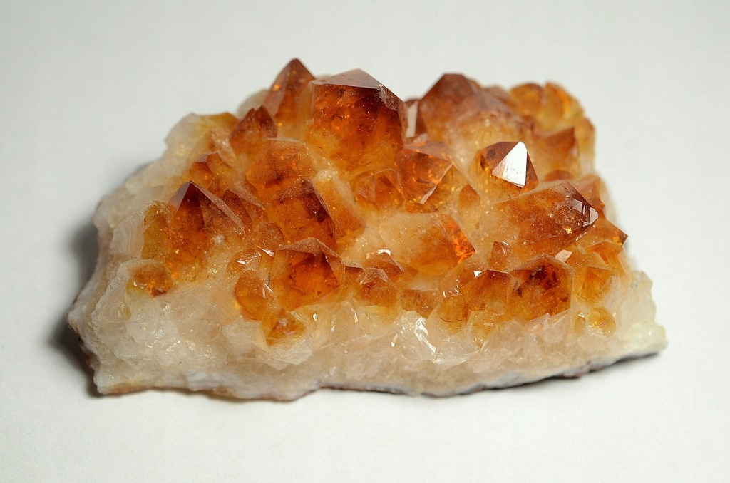 CYTRYN SZCZOTKA KRYSZTAŁÓW - kamień dobrobytu - 177 g - BRAZYLIA ...