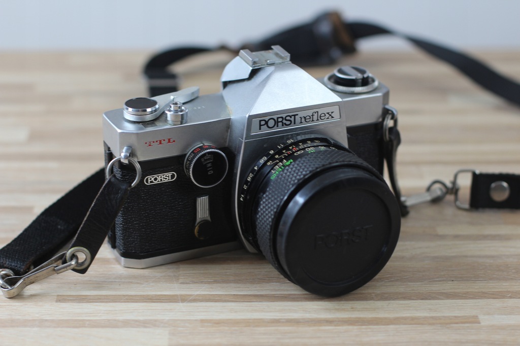 Porst Reflex TTL + Color Reflex 1:1.4/55mm lustrzanka analogowa ...