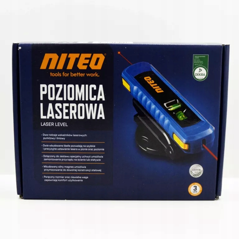 POZIOMICA LASEROWA NITEO TOOLS SLL0007-22 - 12356252775 - oficjalne archiwum Allegro