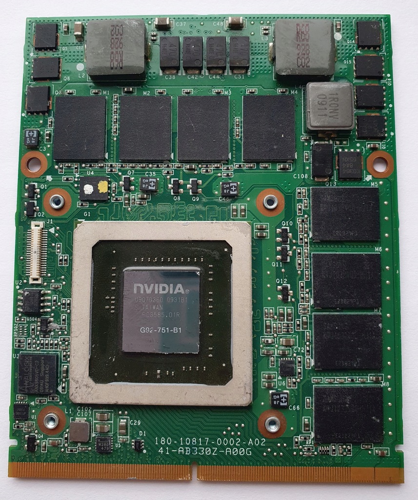 Karta Graficzna Nvidia GTX 260M G92-751-B1 - 11624763872 - oficjalne ...