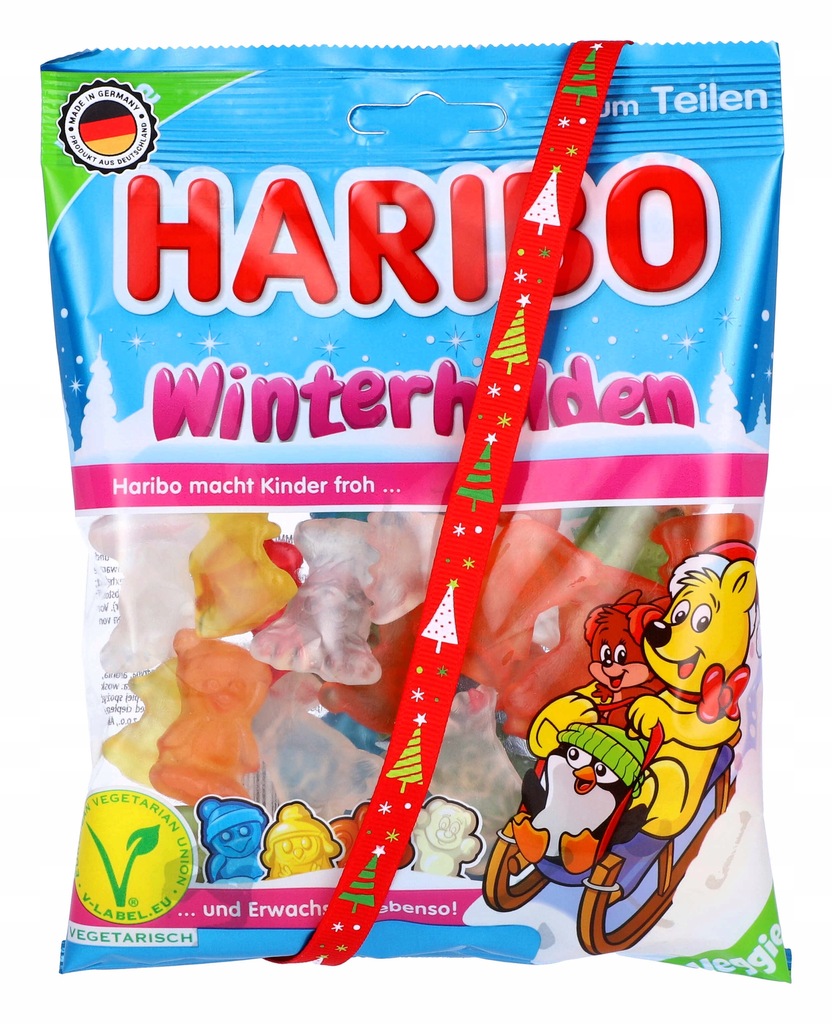 Żelki Owocowe Świąteczne HARIBO Bohaterowie Zimy - 12749733556 ...
