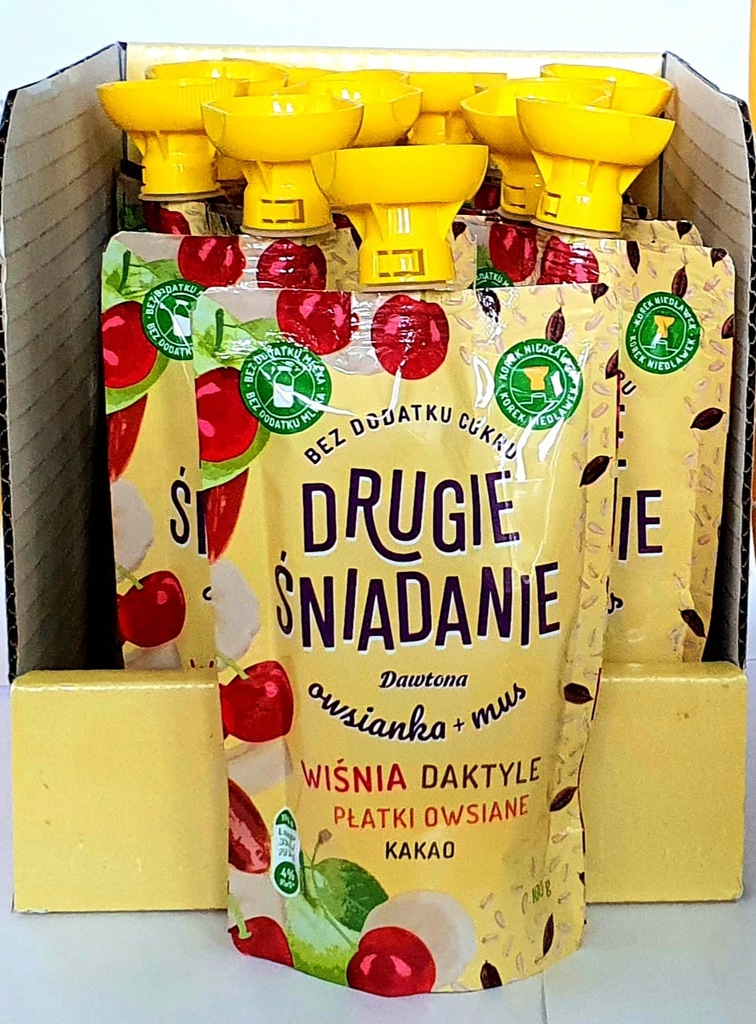 Dawtona Owsianka DRUGIE ŚNIADANIE WiśKakaox12 SZT. - 9857758604 ...