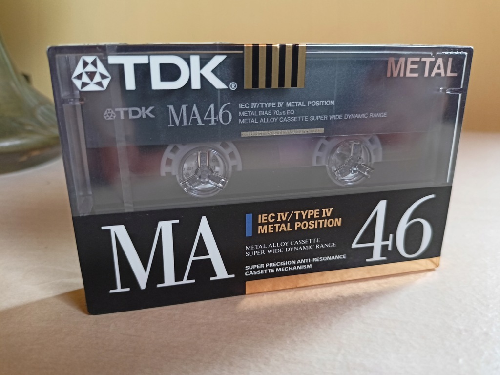 Kaseta mgnetofonowa TDK MA 46 Metal - 12687390429 - oficjalne archiwum Allegro