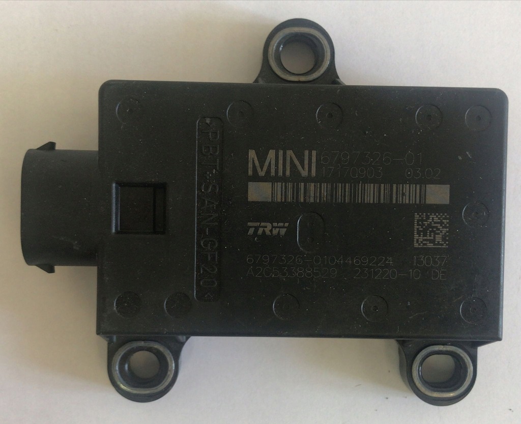 MODUŁ STEROWNIK CZUJNIK MINI COOPER ESP 6797326 - 12128882196 ...