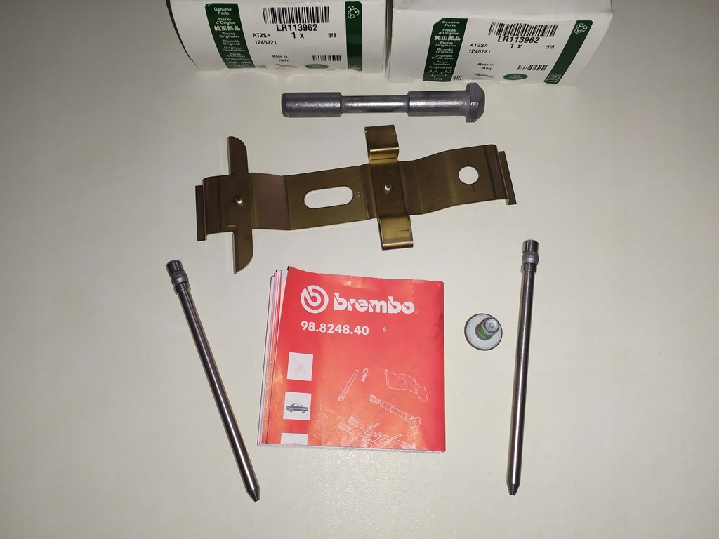 Zestwa Mocowanie Śruba Zacisku Klocków Brembo - 10192762023 - oficjalne ...