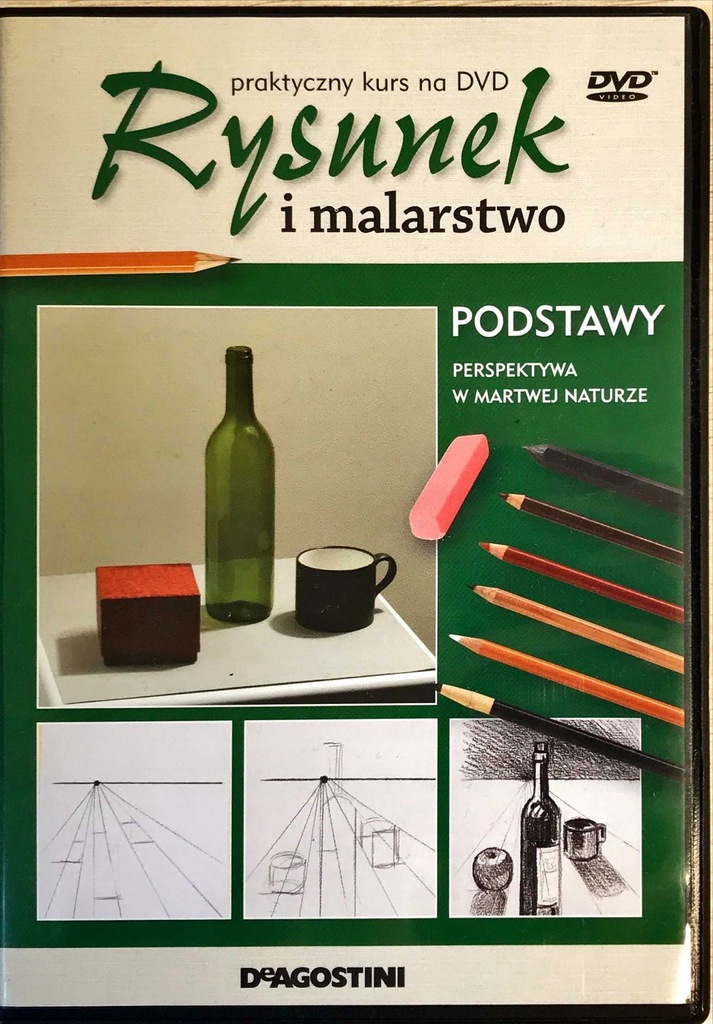 DVD RYSUNEK I MALARSTWO PODSTAWY 14 - 13284579228 - oficjalne archiwum Allegro