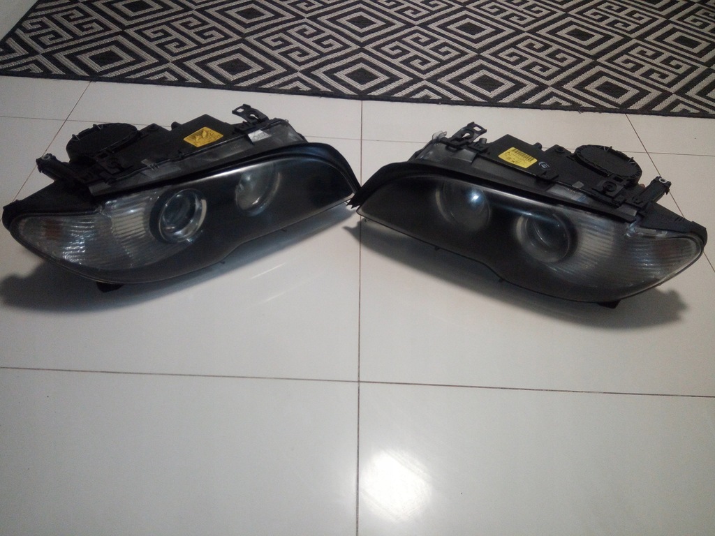 Komplet lamp BMW E46 coupe Lift Xenon Europa - 11855063766 - oficjalne archiwum Allegro