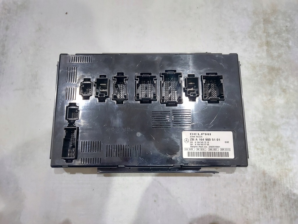 MERCEDES W164 W251 X164 Gl MODUŁ SAM STEROWNIK - 13011894782 ...