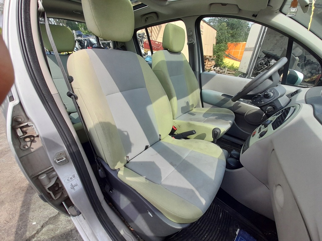 RENAULT MODUS KOMPLET FOTELI FOTELE KANAPA FOTEL - 12567051858 - oficjalne archiwum Allegro