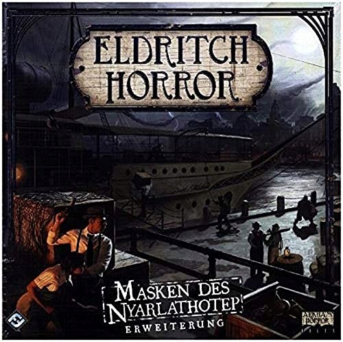 Asmodee Eldritch Horror Masks of the Nyarlathotep, - 12900798510 ...