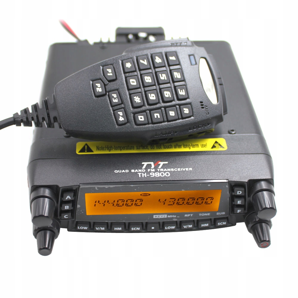 TYT TH 9800 Car Radio Quad Band 50W Walkie Talkie - 10432886910 ...
