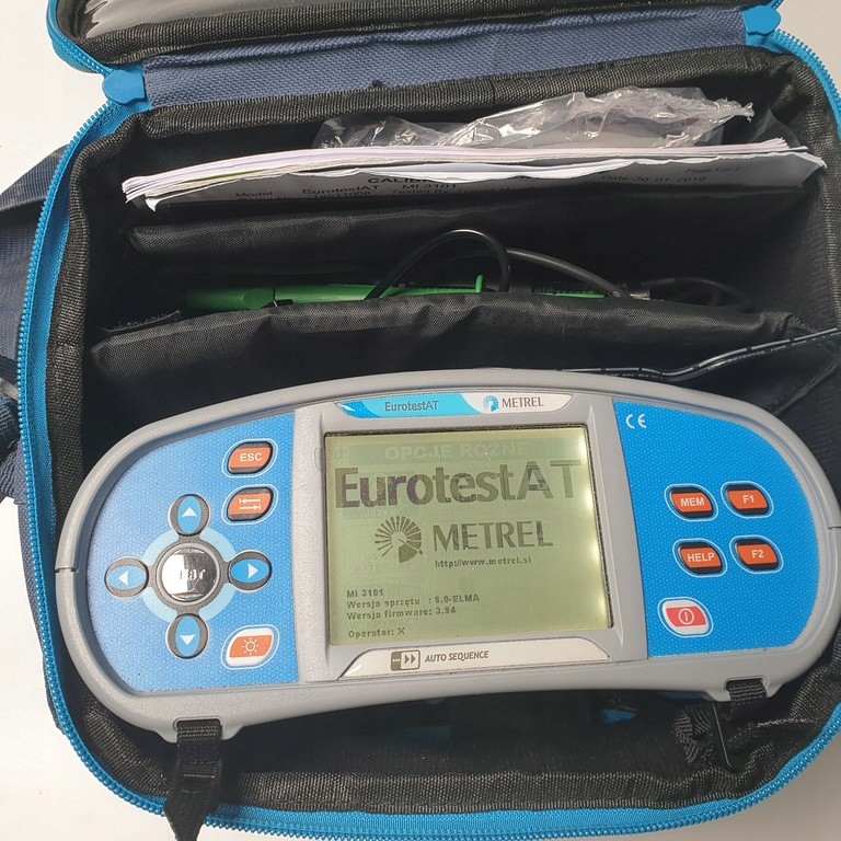 Metrel Eurotest AT 3101 - 9756322781 - oficjalne archiwum Allegro