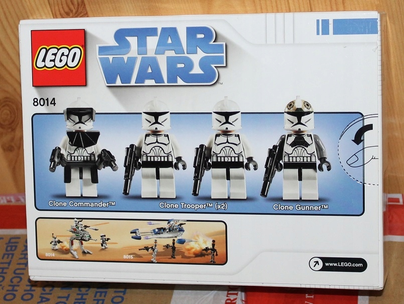 LEGO STAR WARS 8014 Clone Walker Battle NOWY! - 7687537206 - oficjalne archiwum Allegro