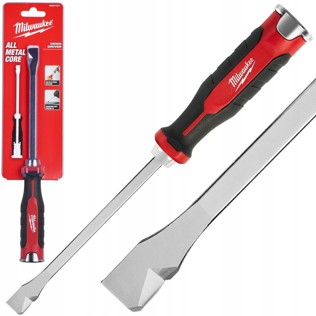 Wkrętak pobijak płaski 14mm metal 175mm Milwaukee - 11958385670 ...