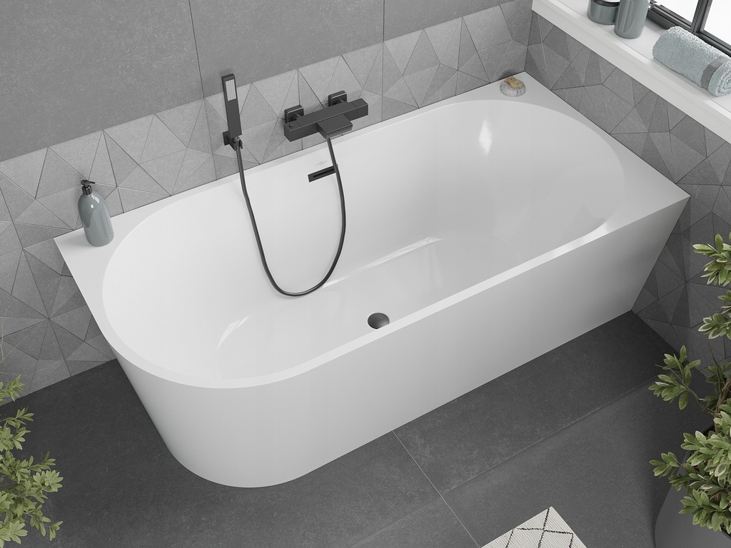 MEXEN MIA WANNA WOLNOSTOJĄCA NAROŻNA PRAWA 150x80 - 12709744788 ...