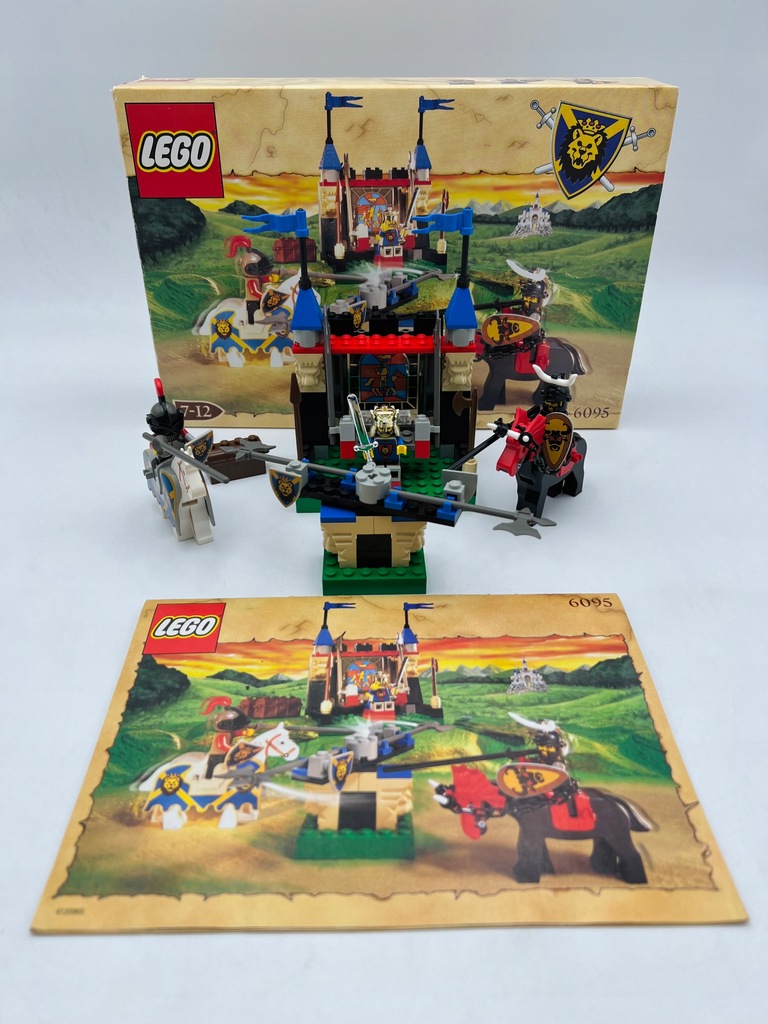 Lego 6095 Castle Royal Joust BOX - 12405581917 - oficjalne archiwum Allegro