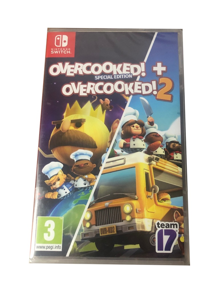 OVERCOOKED + OVERCOOKED 2 SPECIAL EDITION SWITCH - 9615867028 ...