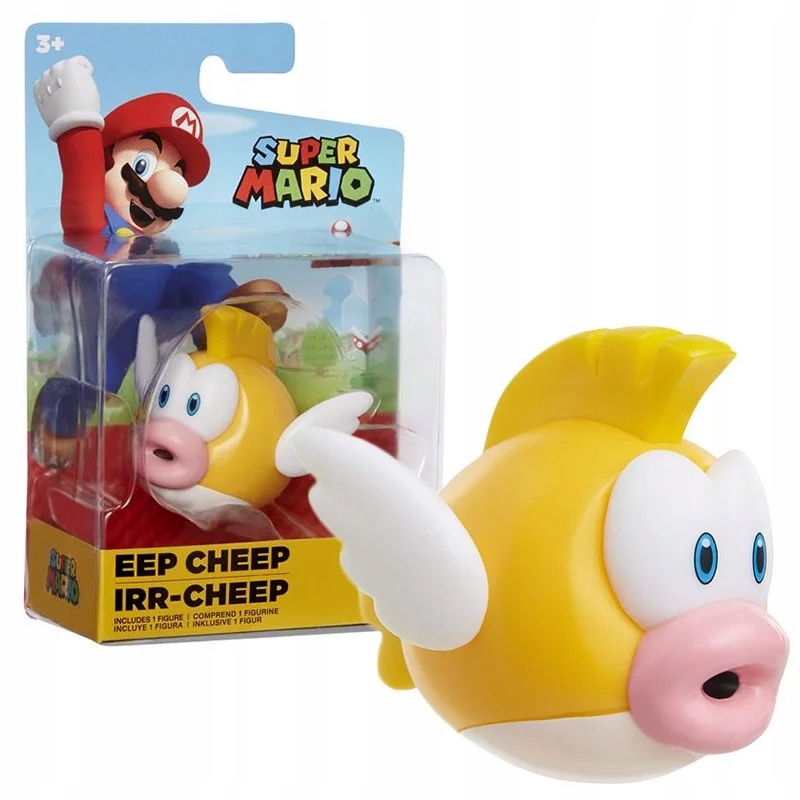 FIGURKA EEP CHEEP RYBA SUPER MARIO BROS ŻÓŁTA - 12459499761 - oficjalne ...