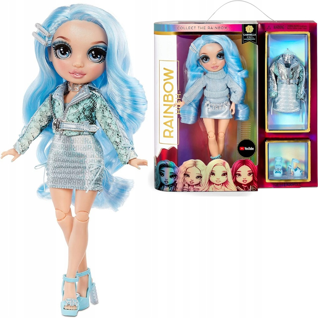 LALKA MODOWA RAINBOW HIGH GABRIELLE ICELY - 11775830967 - oficjalne ...