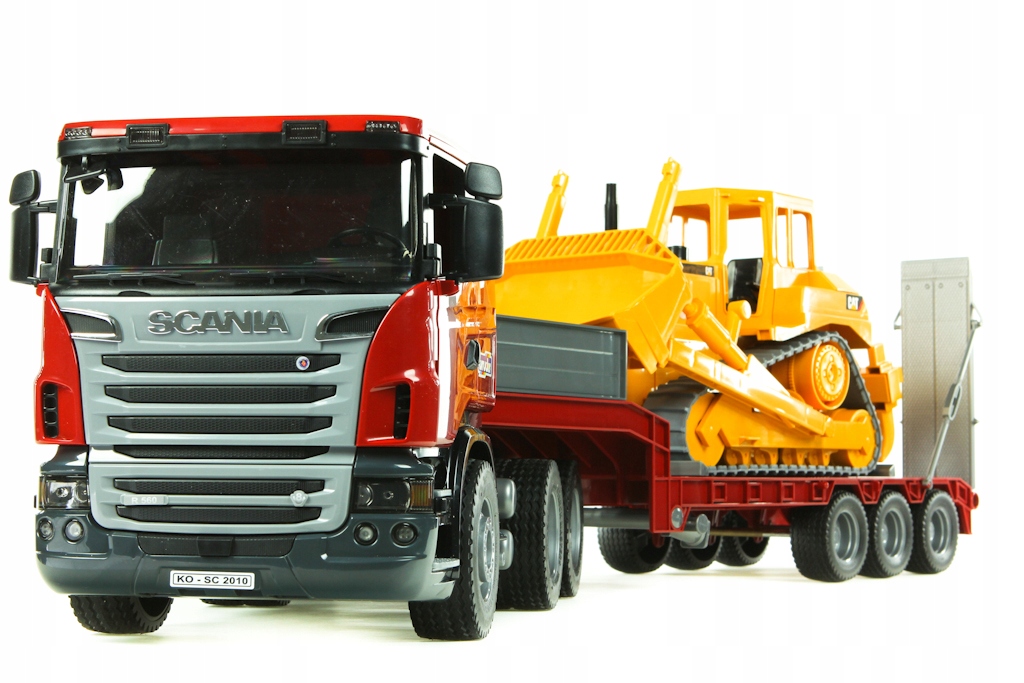 Scania R z naczepą i buldożerem Bruder 03555 - 7608360375 - oficjalne ... Scania R z naczepą i buldożerem Bruder 03555 - 7608360375 - oficjalne ...
