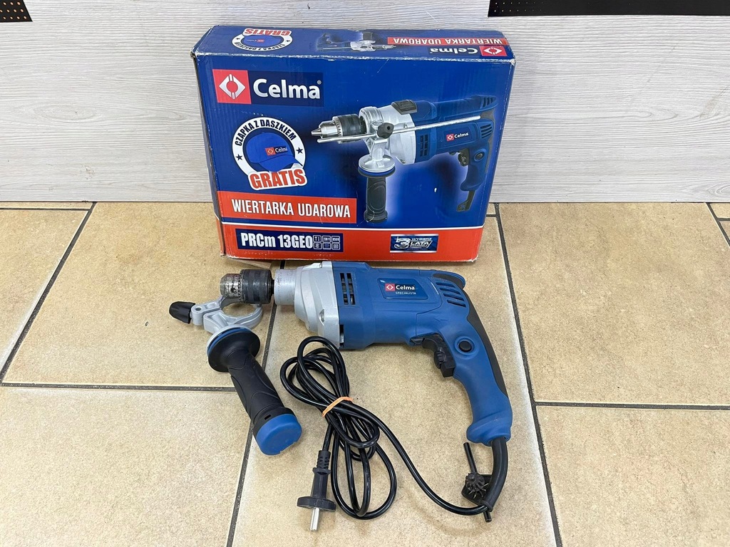 Wiertarka Celma PRCm 13 GEO - 13121990237 - oficjalne archiwum Allegro