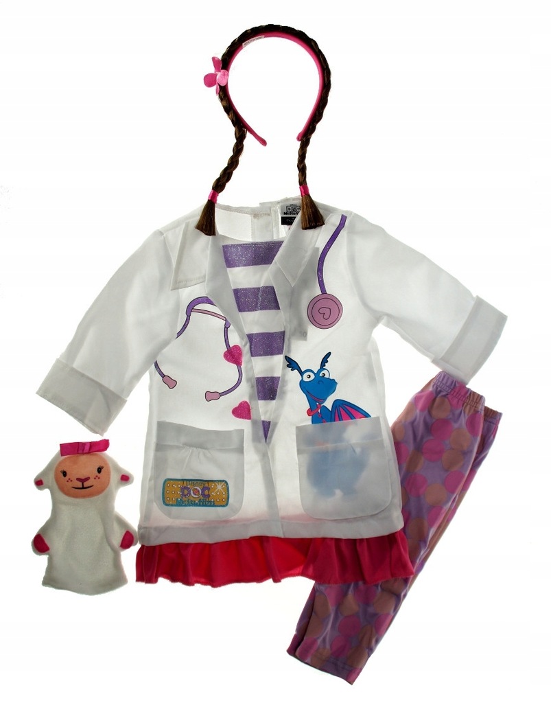 Strój Doktor Dosia 122-128 (588W-A) - 12367557796 - oficjalne archiwum Allegro