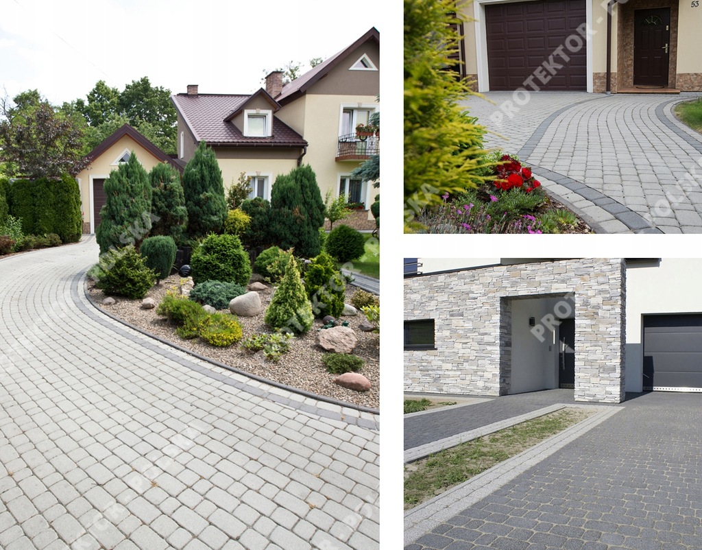 BRUK-BET kostka betonowa NOSTALIT chodnikowa - 12559605686 - oficjalne archiwum Allegro