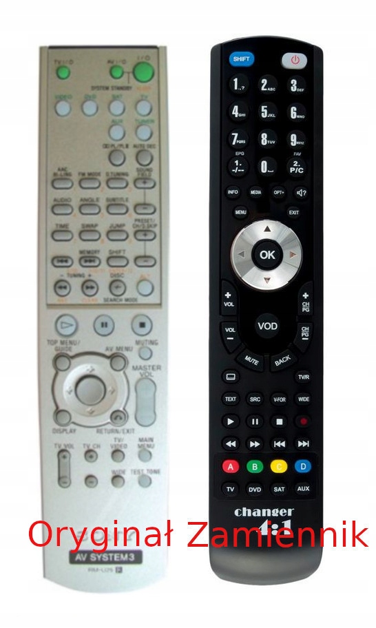 Pilot zamiennik RM-U25 RMU25 do SONY STR-KSL5 - 12441035866 - oficjalne archiwum Allegro