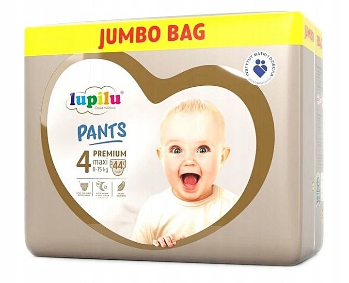 Pieluchomajtki LUPILU PANTS Premium 4 MAXI 44SZT - 14731000975 ...