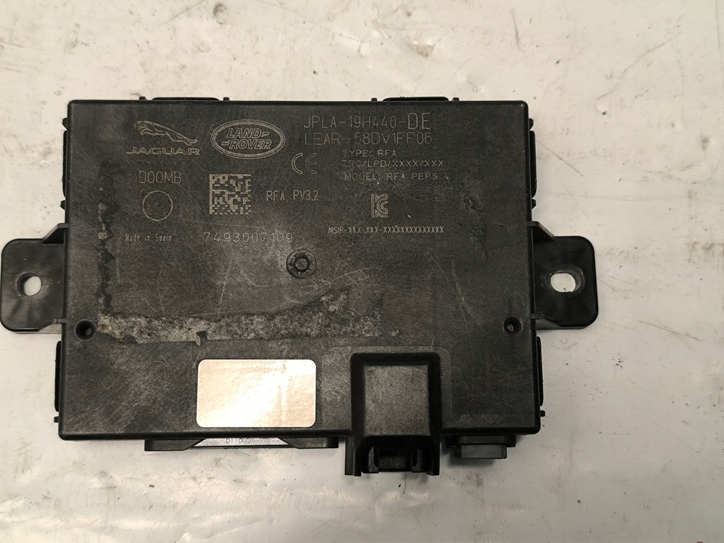 MODUŁ STEROWNIK RFA RANGE ROVER L405 VOQUE 19r JPLA-19H440-DE ...