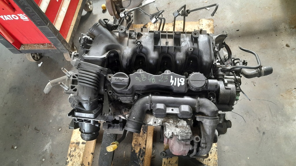 FORD FOCUS C-MAX MK1 LIFT 1.6 TDCI SILNIK KOMPLETNY G8DA - 15648891288 - oficjalne archiwum Allegro