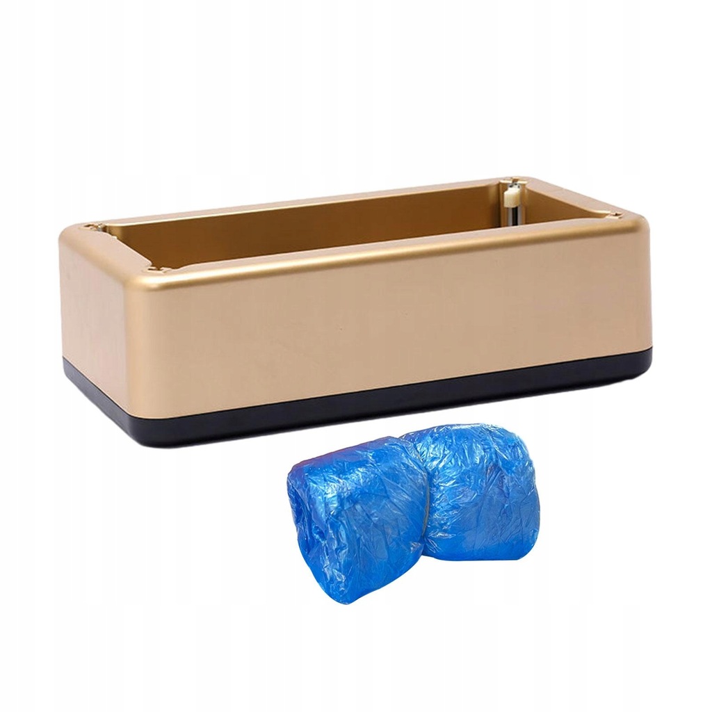 Automatic Shoes Cover Dispenser Shoe Booties Portable Gold 100 Shoe ...