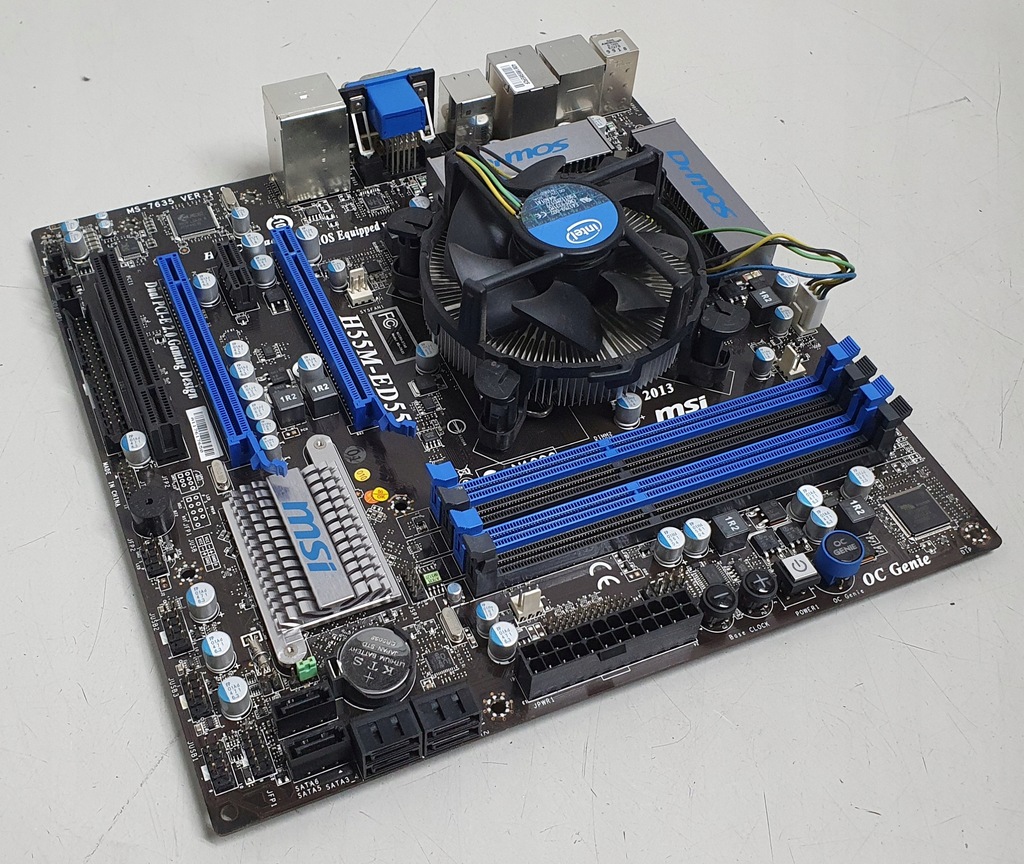 Płyta główna MSI H55M-ED55 + procesor (P4) - 9567149758 - oficjalne ...