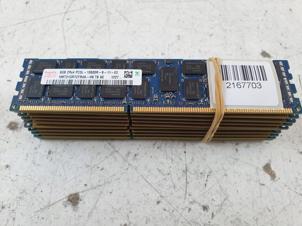 10 Sztuk 8GB DDR3 PC3 reserved 240 pin (2167703) - 15951766370 - oficjalne archiwum Allegro