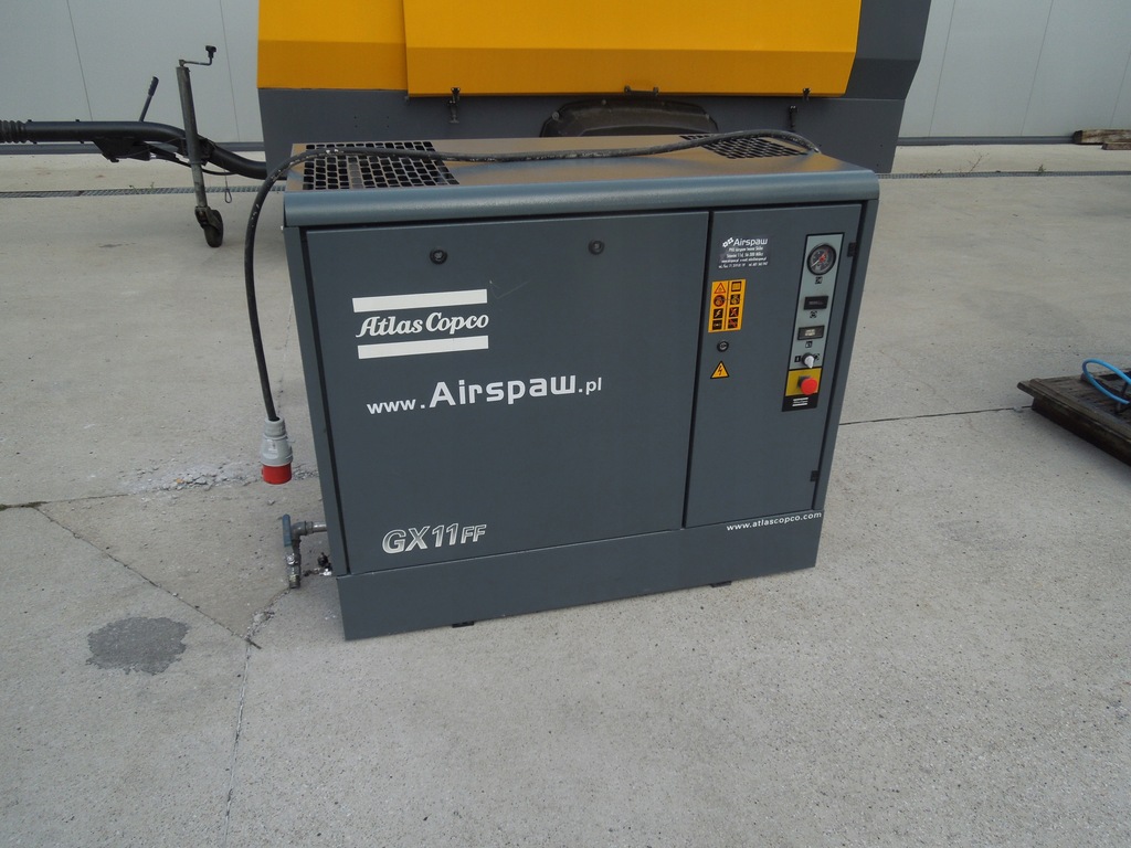 SPRĘŻARKA ŚRUBOWA ATLAS COPCO GX11FF 11KW OSUSZACZ - 12570787533 ...