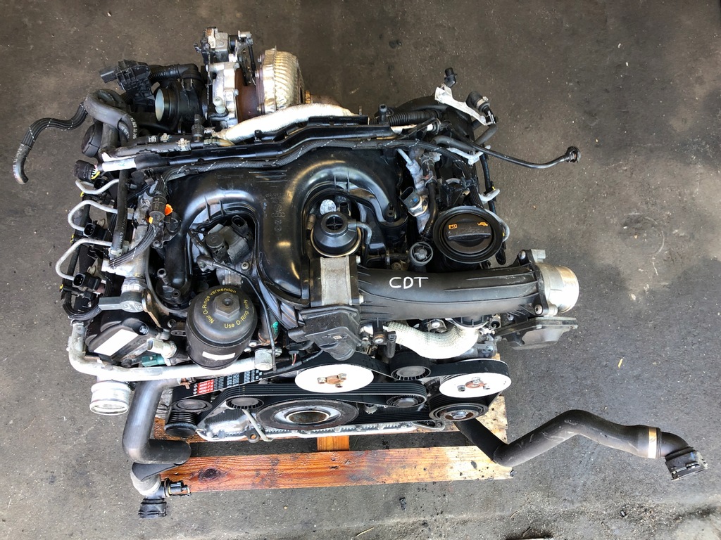 SILNIK CDT AUDI A8 D4 A6 C7 A7 Q5 3.0TDI KOMPLETNY - 13987814618 - oficjalne archiwum Allegro