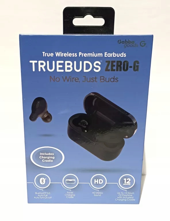 SŁUCHAWKI BEZPRZEWODOWE GABBA TRUEBUDS ZERO-G - 13777621398 - oficjalne ...