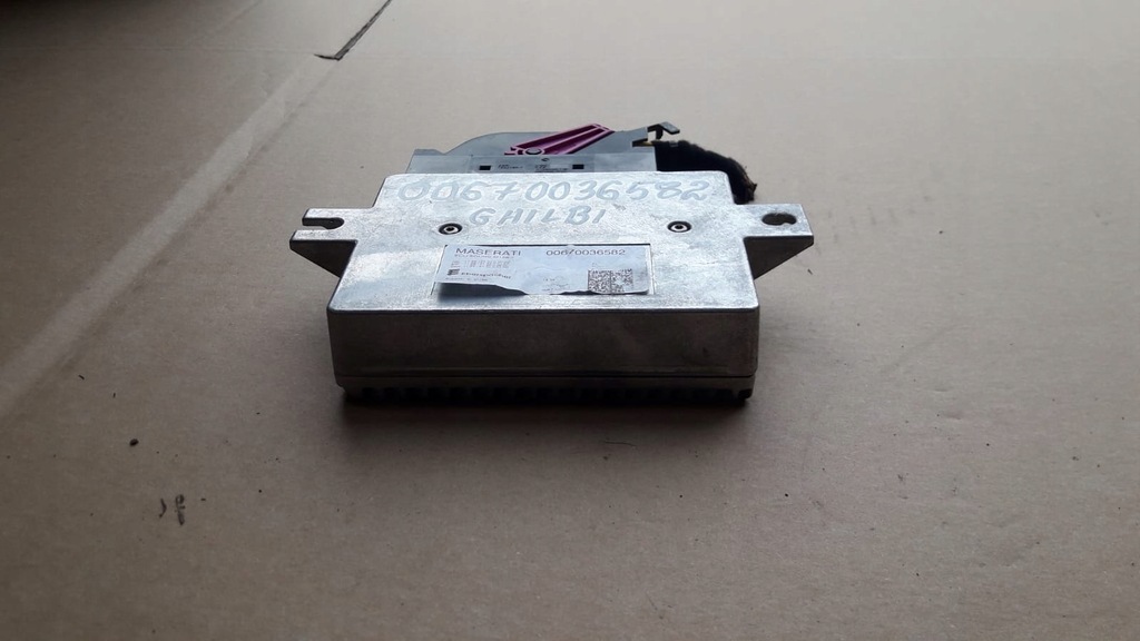 MASERATI GHIBLI III MODUŁ PRZEKAŹNIK 00670036582 - 13089114642 ...