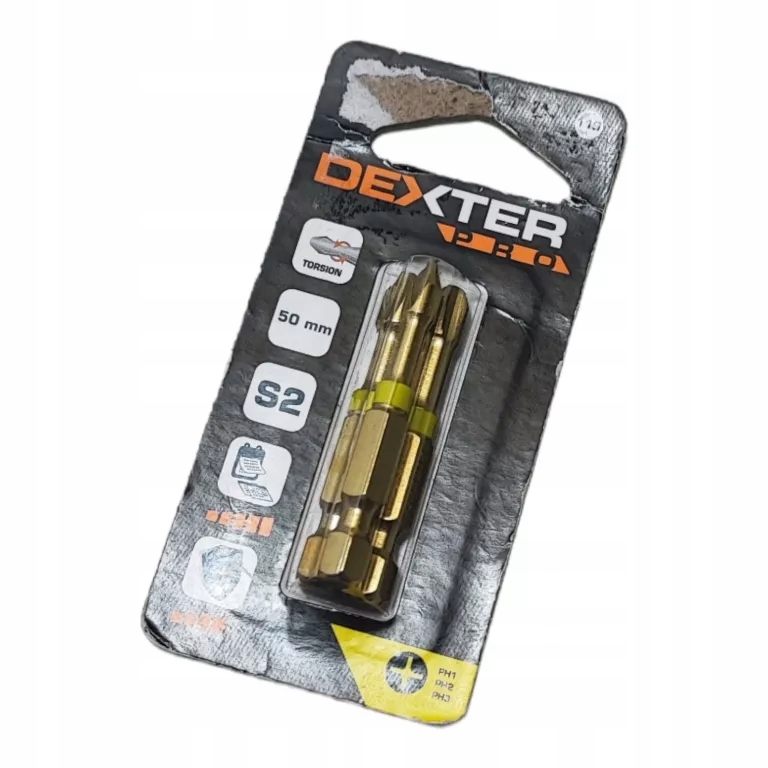 ZESTAW BITÓW DEXTER PRO 50MM - 12763034656 - oficjalne archiwum Allegro