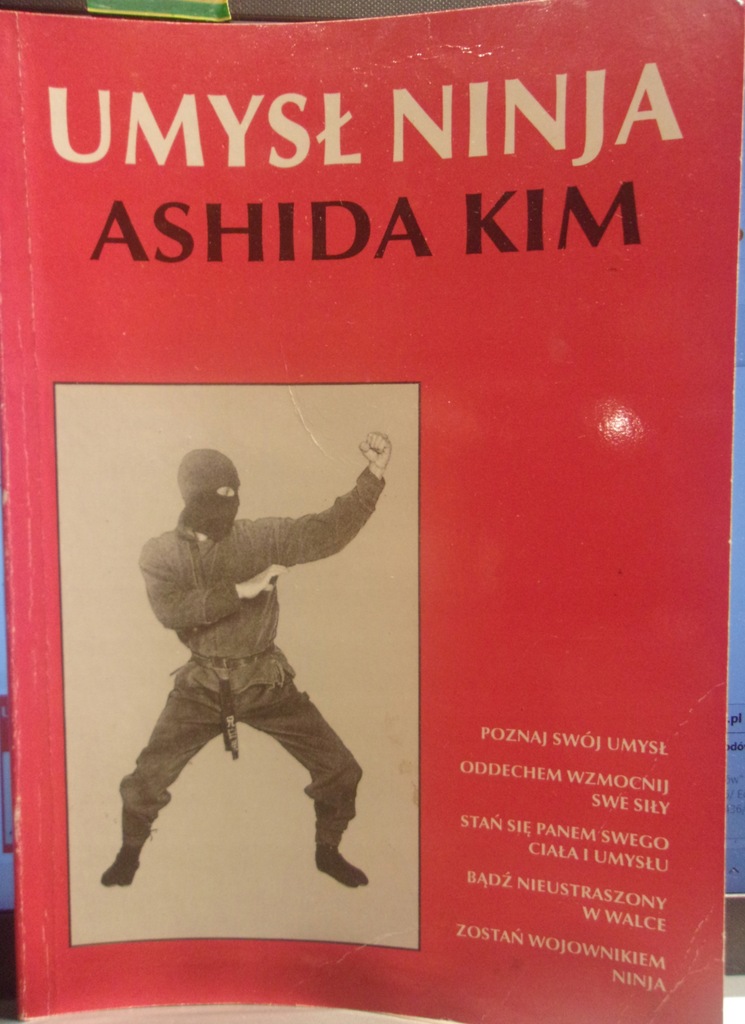 Umysł ninja Ashida Kim -opis z tyłu książki - 14069536373 - oficjalne archiwum Allegro