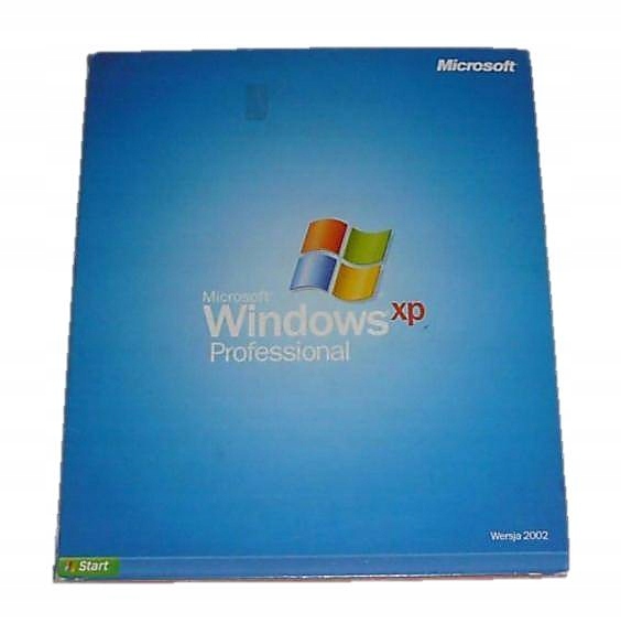ORYGINALNY Windows XP Professional SP2 BOX POLSKI - 9247779505 ...