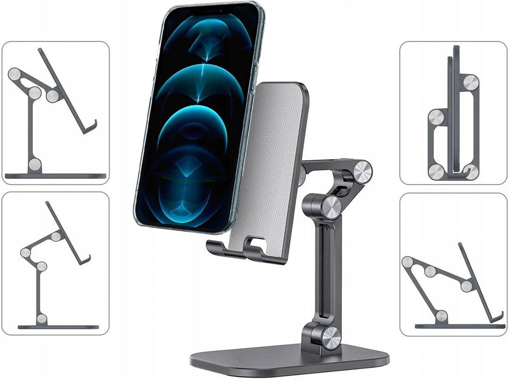 UNIWERSALNA PODSTAWKA STOJAK POD TABLET/TELEFON - 12207302592 ...