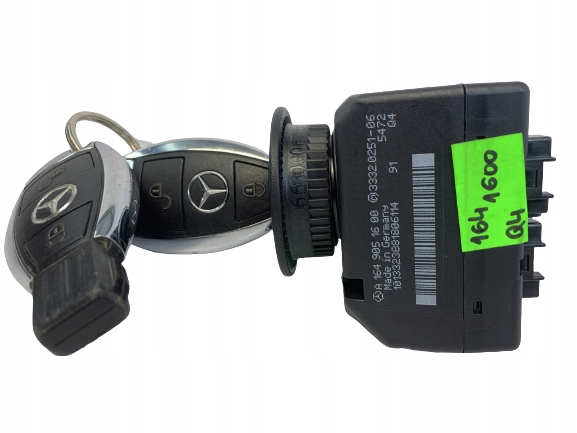 MERCEDES STACYJKA Z 2 KLUCZYKAMI A1649051600 Q4 - 12119385746 ...